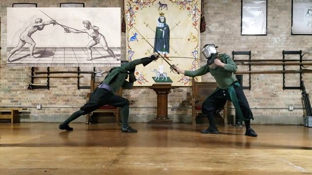 Chicago Swordplay. Salvator Fabris. Plate 25 (2020.01.03)