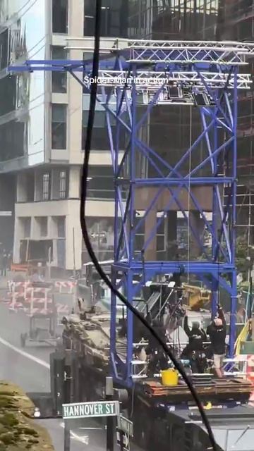 «Человек-паук 4», кадры со съемок, часть 9, Глазго, Шотландия