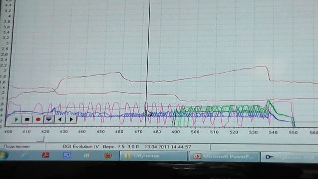 Настройка газового оборудования Digitronic 3D Power 5часть
