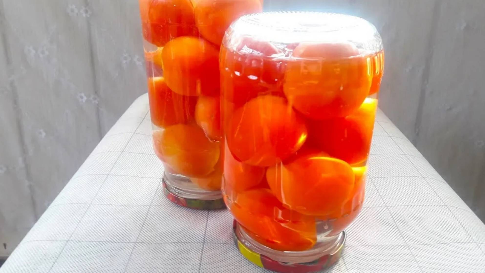 Рецепт #Пальчики оближешь#  Маринованные помидоры на зиму без стерилизации. Быстрый и вкусный рецепт