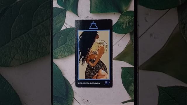 Для начинающих.Таро Манара.Фигурные арканы.Королева Воздуха