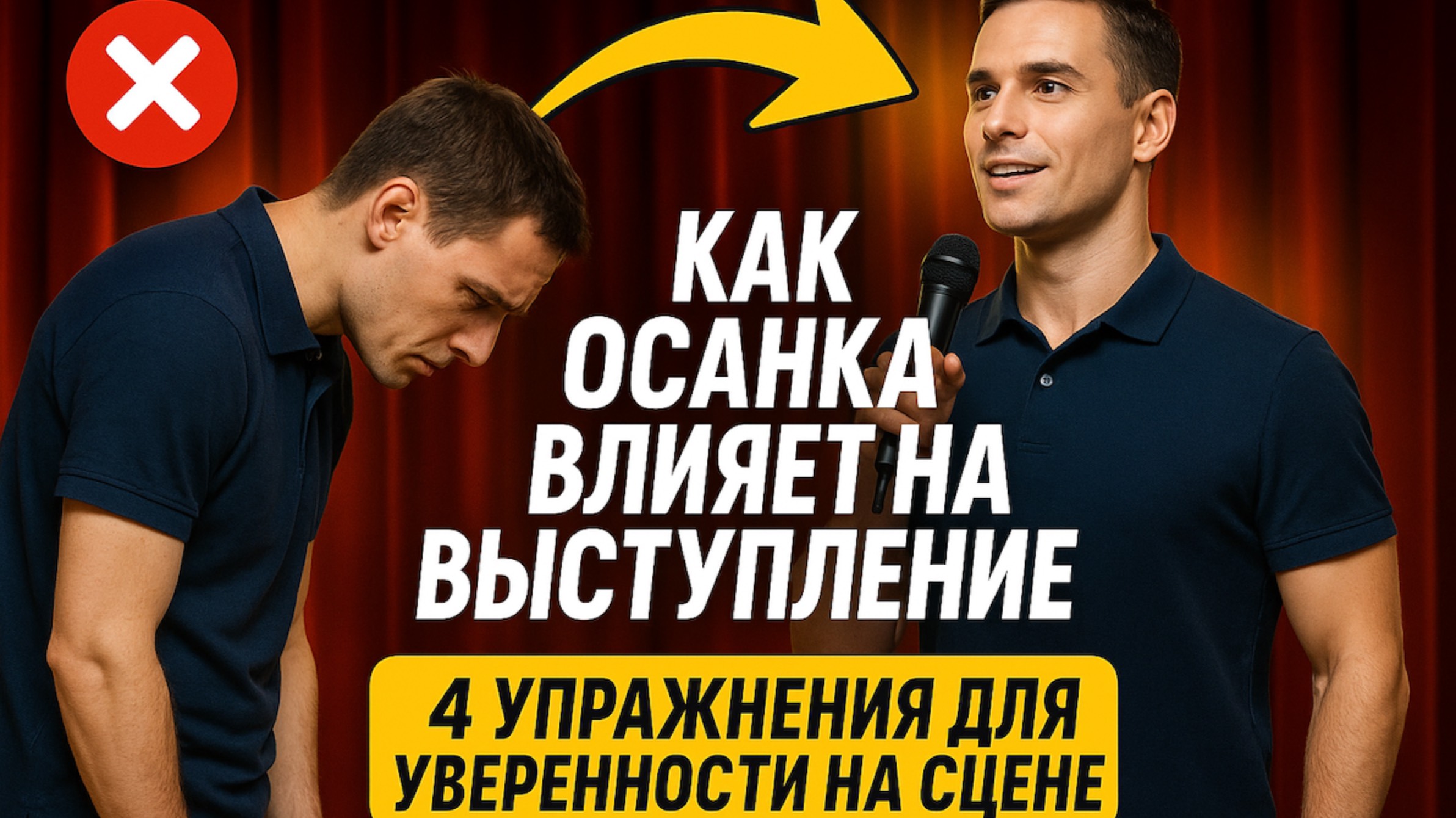 Осанка спикера: 4 упражнения для уверенности на сцене и мощного голоса