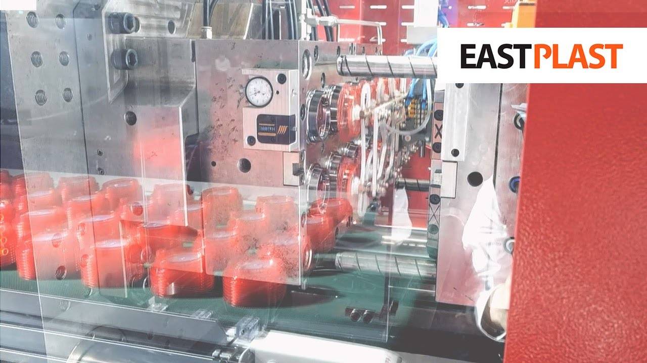 Термопластавтоматы HWAMDA HMD серии SPV. Производство одноразовой посуды