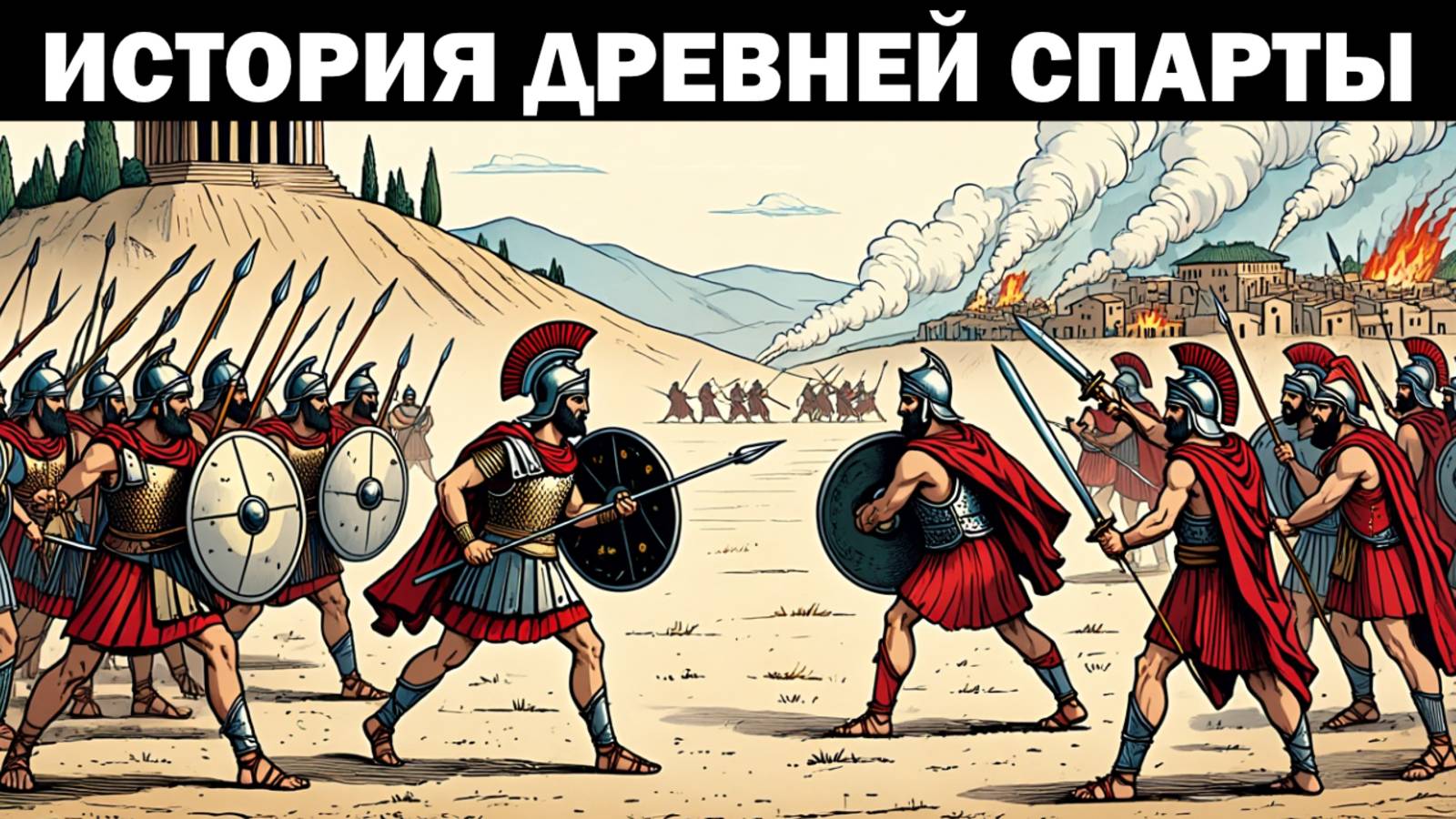Лекции для Сна. История Древней Спарты. Слушай и Засыпай