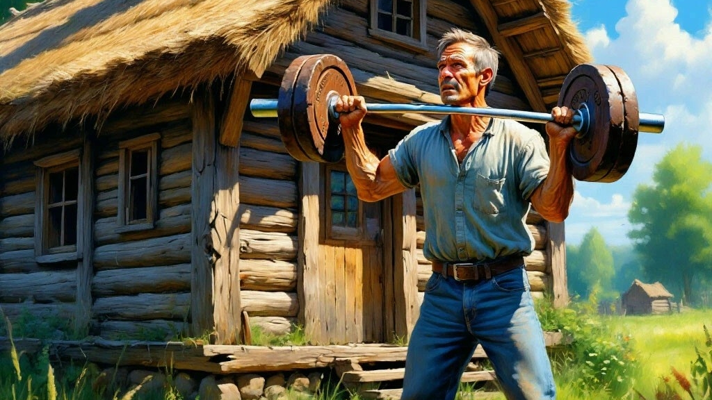 Спорт в нашей деревне