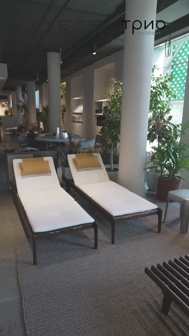 Уличный шезлонг Levante Sun Lounger от Exteta
