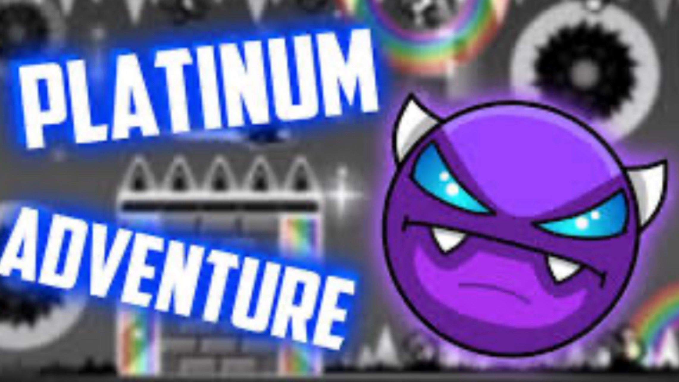 Platinum Adventure 100% | by Jerry4 Geometry Dash