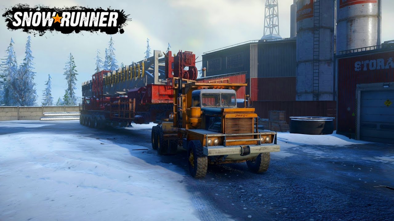 Плавучий бур ► SnowRunner # 23