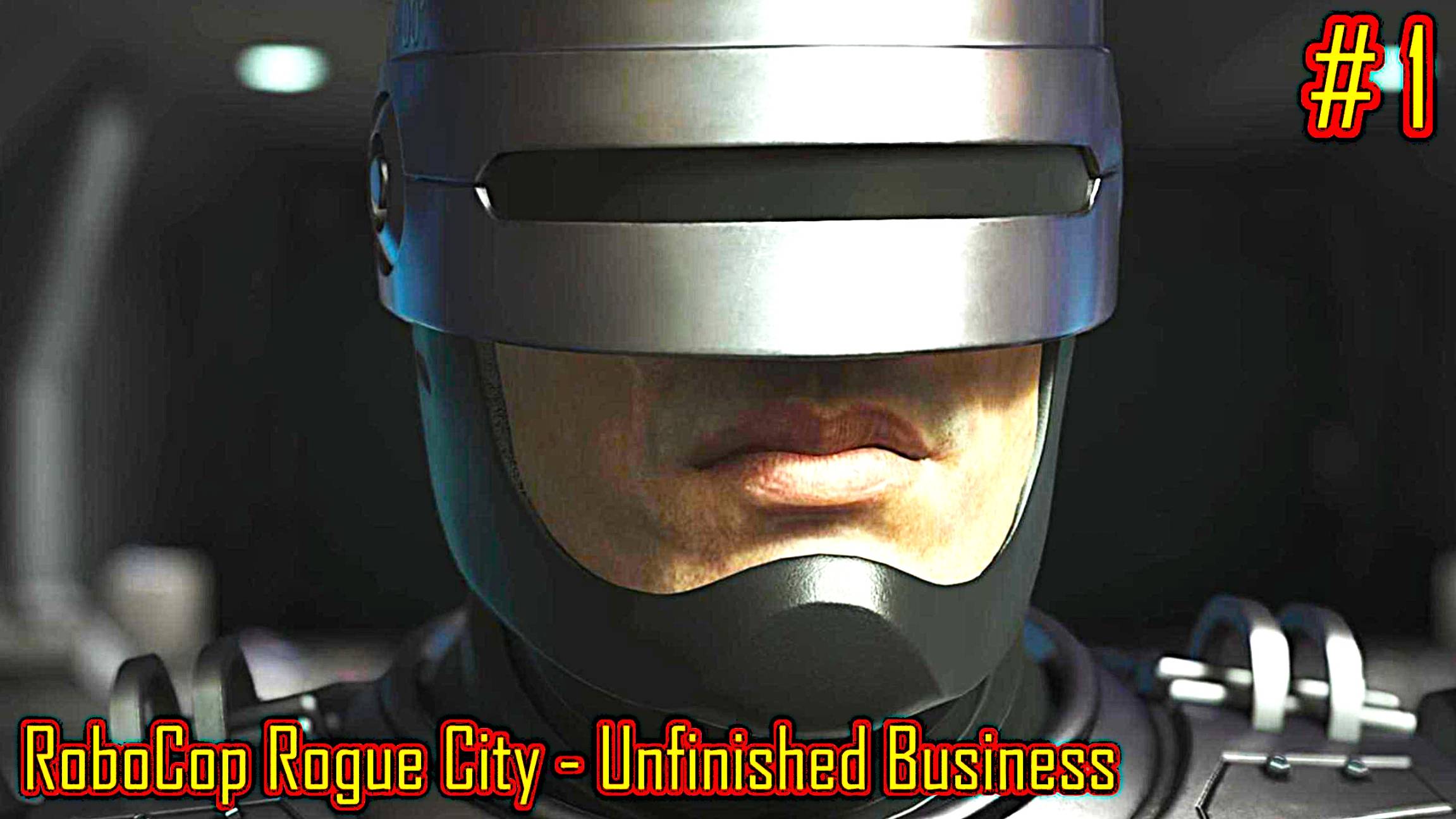 RoboCop Rogue City - Unfinished Business прохождение часть 1