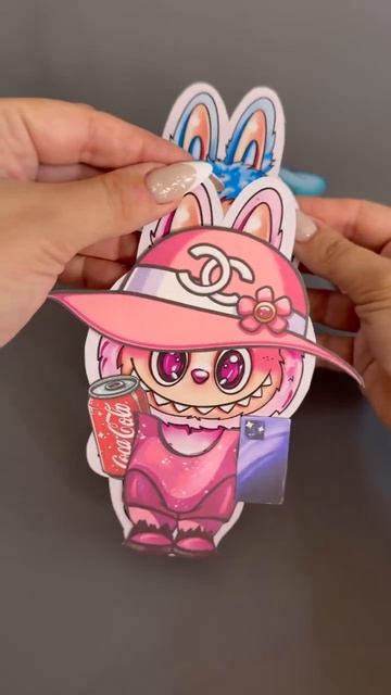 БУМАЖНЫЕ КУКЛЫ ЛАБУБУ С ОДЕЖДОЙ