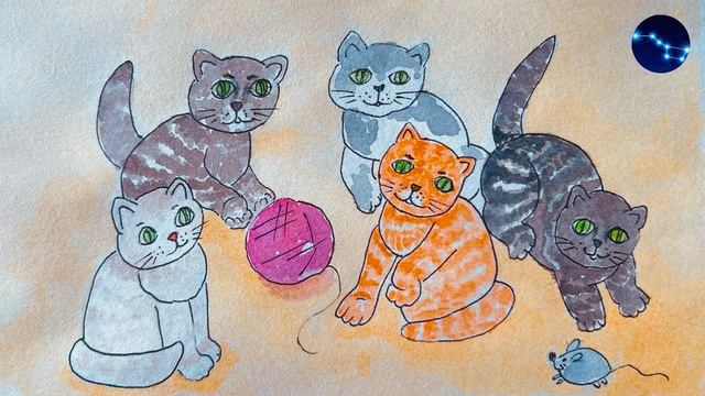 Котята  / Считалочка / С. Михалков