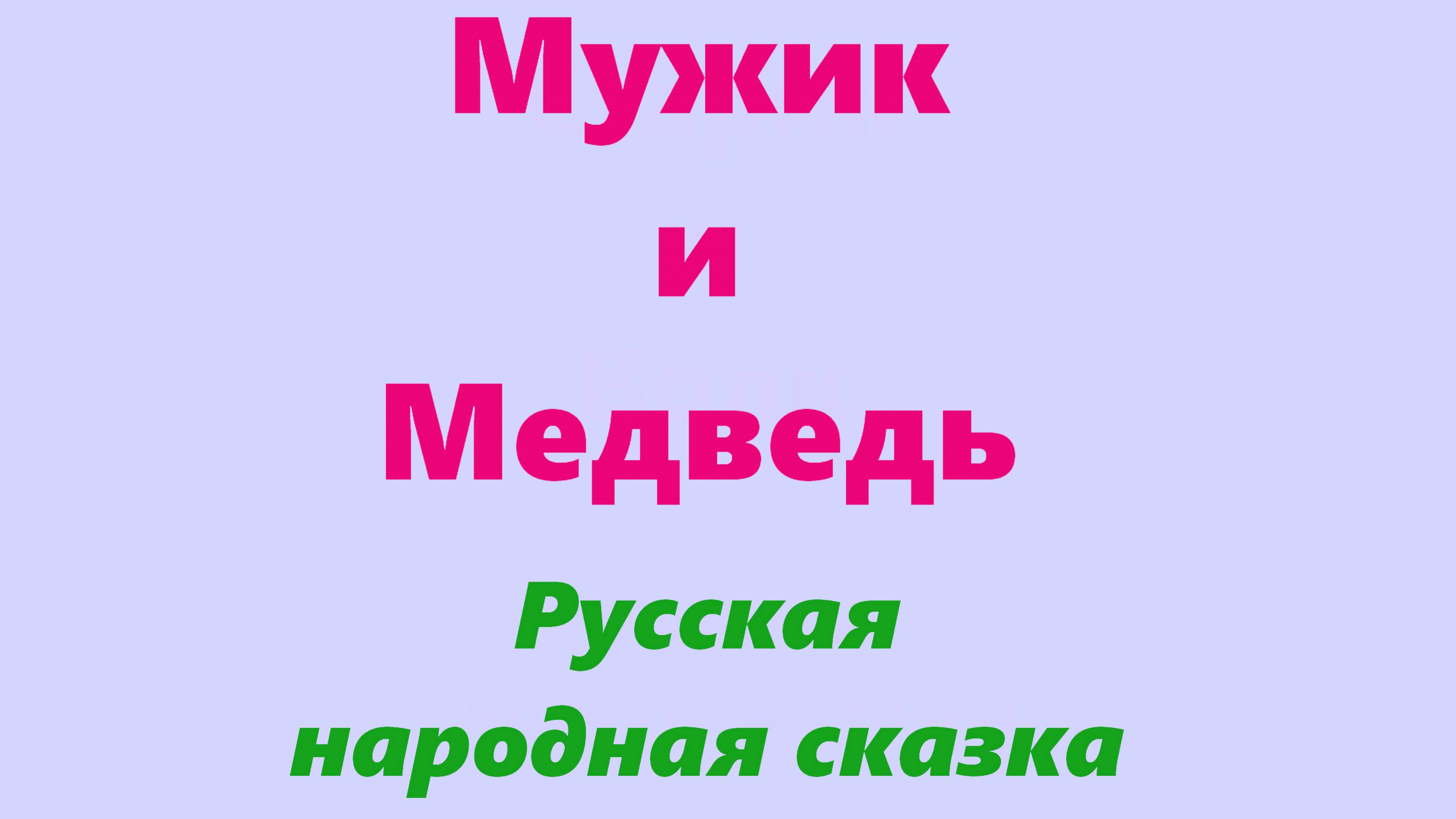 The Man and the Bear