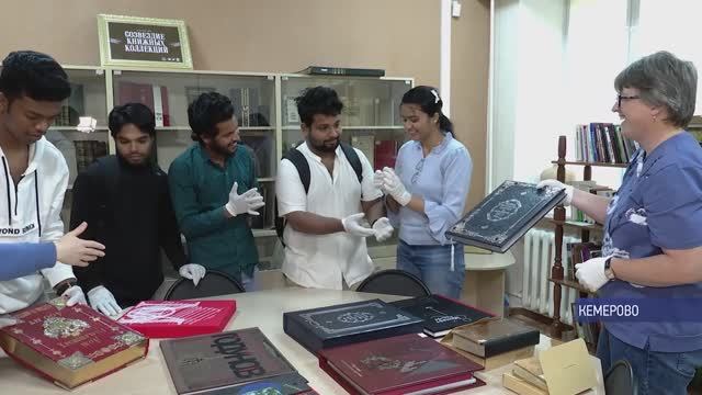 Иностранные студенты продолжают знакомство с Кузбассом