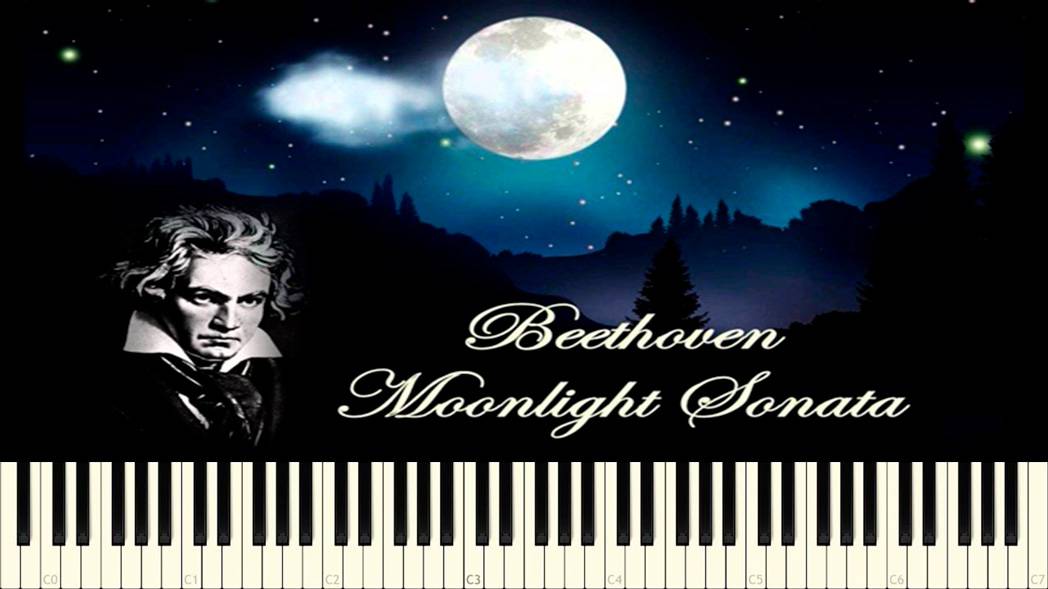 Лунная Соната. Moon Sonata. Beethoven. Разбор Мелодии (Tutorial)