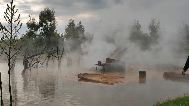 Сероводородный источник Кындыг в Абхазии