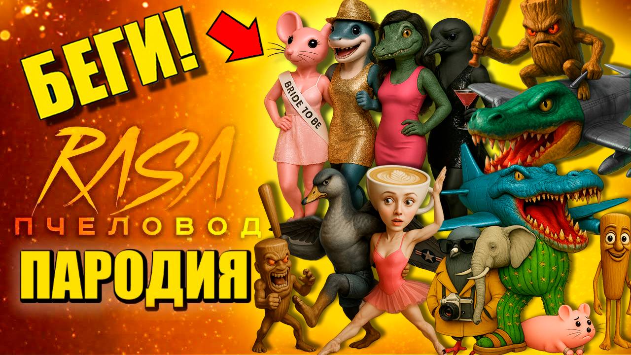 Топ 10 анимаций - Брейнрот наоборот! Девушки Итальянские мемы и Мышка сосиска Крипти Мульт Пародия