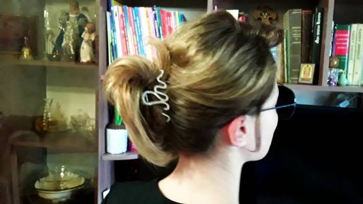 "Салонная" укладка волос  🎀