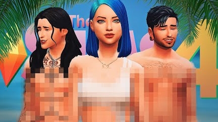 ЧТО ПРОИЗОШЛО НА НУДИСТКОМ ПЛЯЖЕ  Любовное шоу в Симс 4 // The Sims 4 Lovestruck