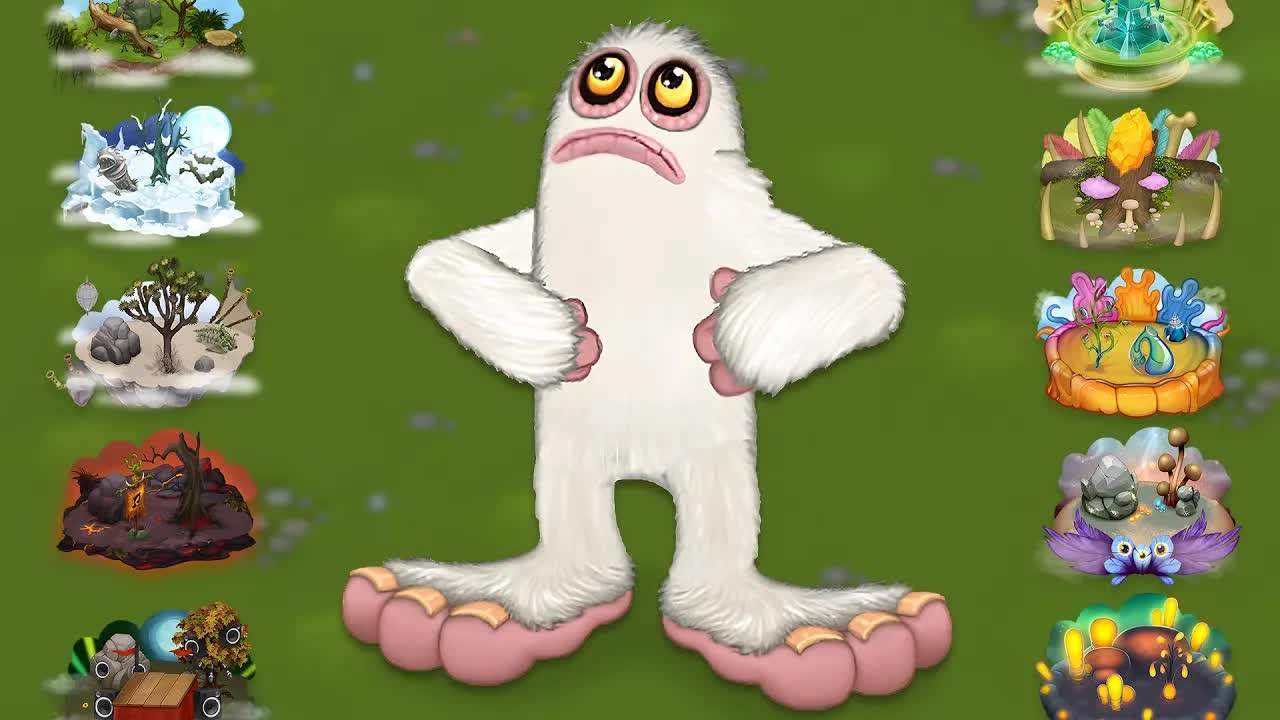 Мамунт - Все Песни и Анимации Монстра (My Singing Monsters, Мои Поющие Монстры, Msm, Мсм)