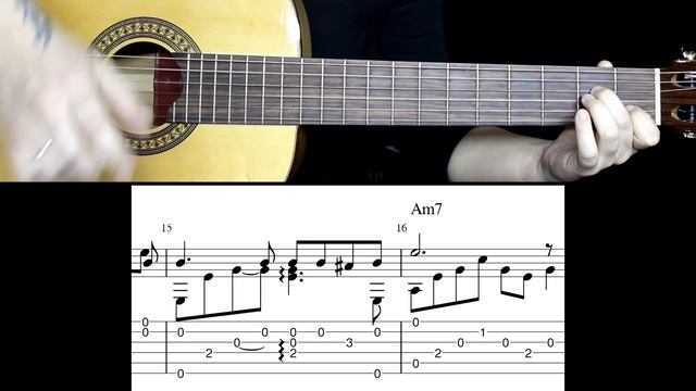 Моей душе покоя нет из х/ф "Служебный роман" / На гитаре demo + разбор / Ноты Табы