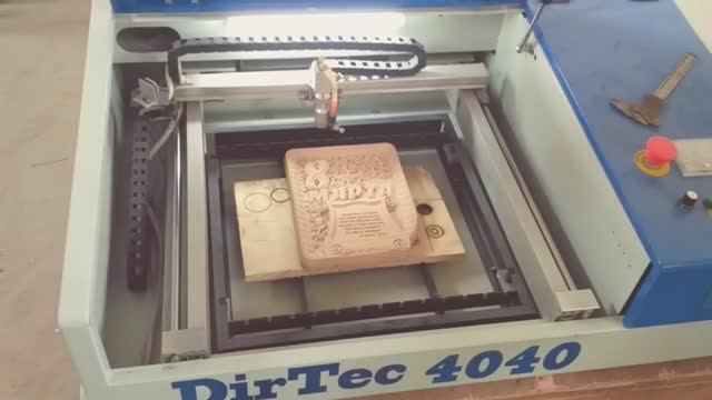 Подарок к 8 марта на фрезерном и лазерном станках с ЧПУ DIRTEC