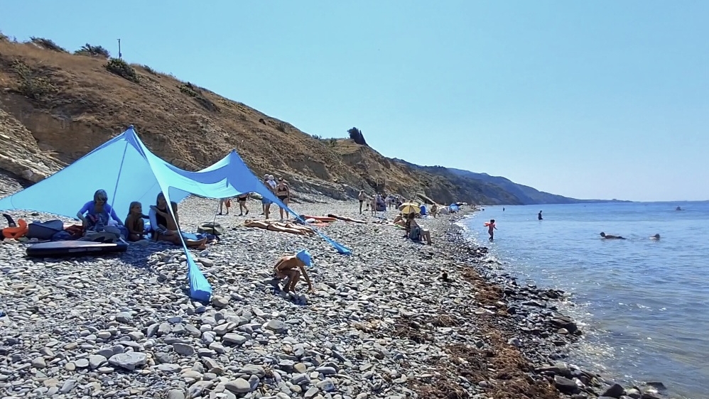 08.08.2025г. Пляж Варварова щель. Анапский район.