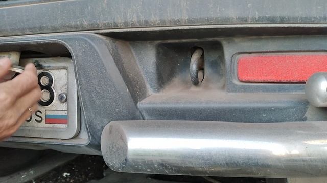 замена лампочек освещения номера на ниве шевроле