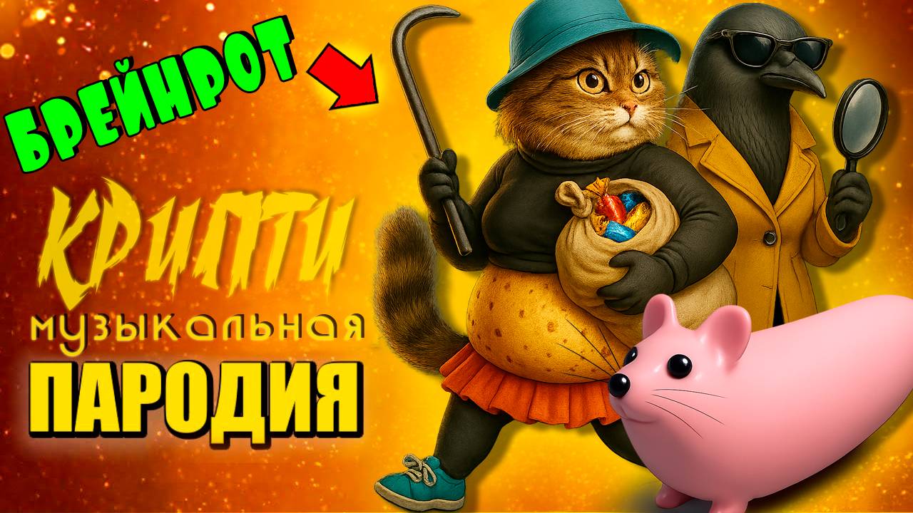 КОШКА КАРТОШКА против МЫШКИ СОСИСКИ - Итальянские мемы Брейнрот КРИПТИ Анимация