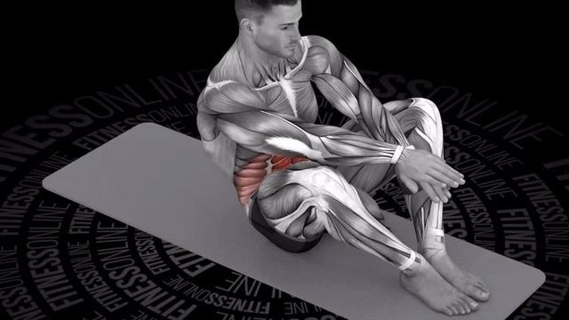 Подьем туловища лежа на полу