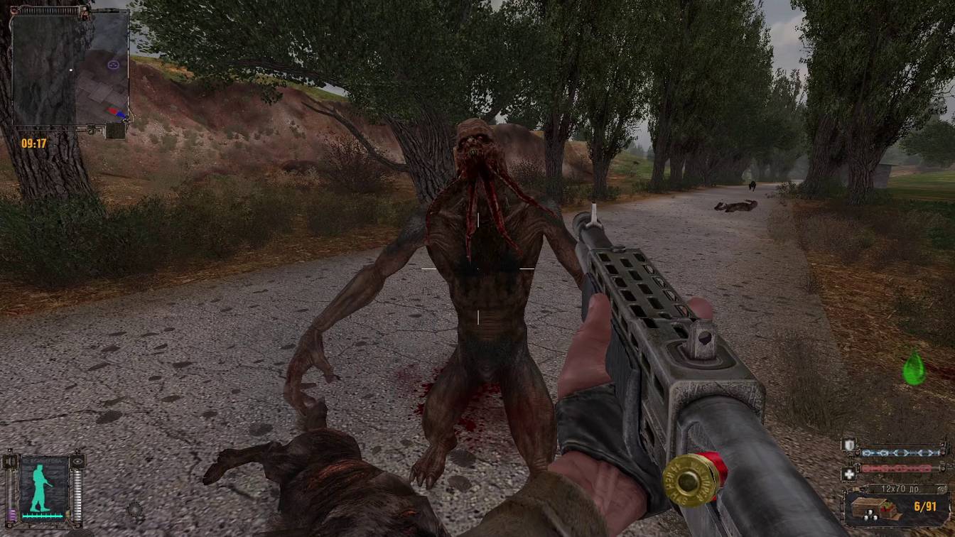 сталкер игра душ начало серия 5