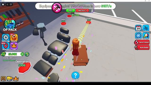 Tattoo Studio Tycoon|Roblox game