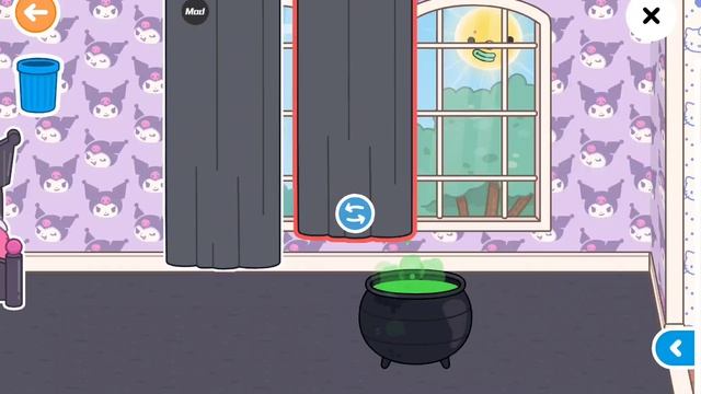 Обустройство дома Hello kitty в toca boca