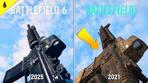 Battlefield 6 vs Battlefield 2042 - Сравнение деталей и физики