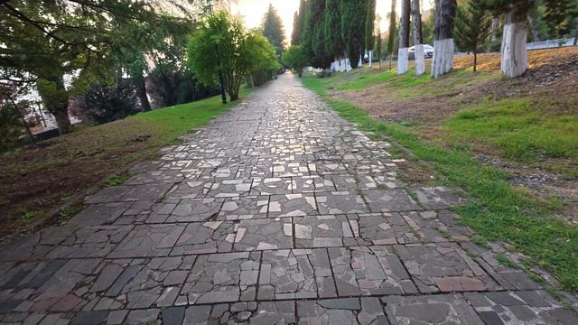 Новый Афон вечером 08.08.2025