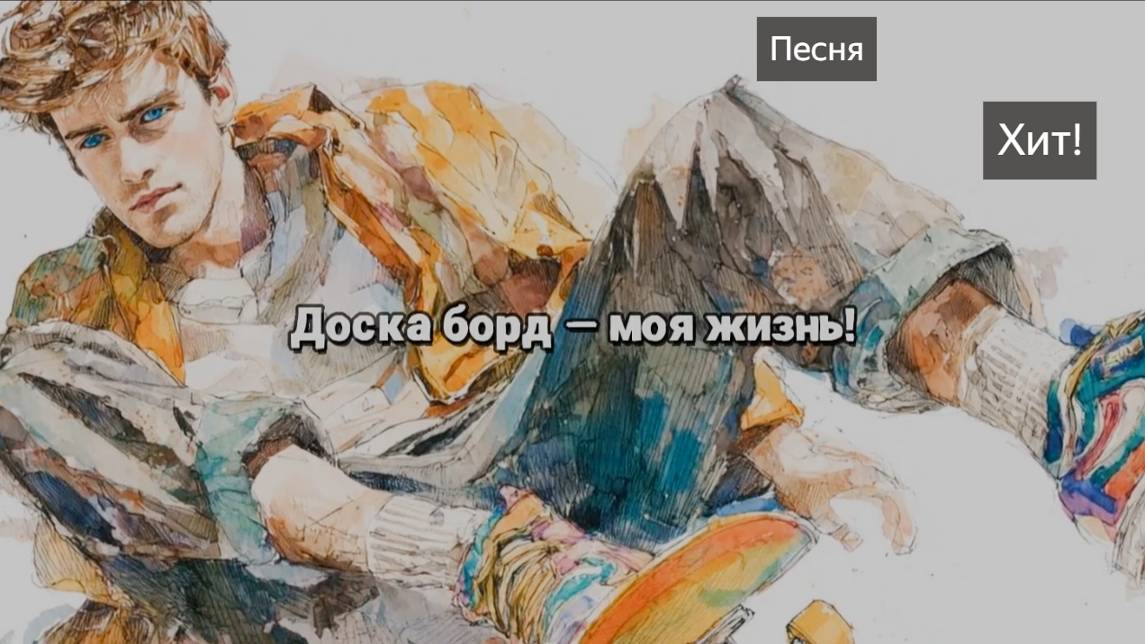 Красивая песня. Сноуборд. Скейтборд. Сапдоска. Доска борд — моя жизнь! Песня. Про спорт. Делимся