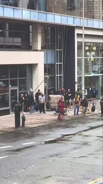 «Человек-паук 4», кадры со съемок, часть 10, Глазго, Шотландия