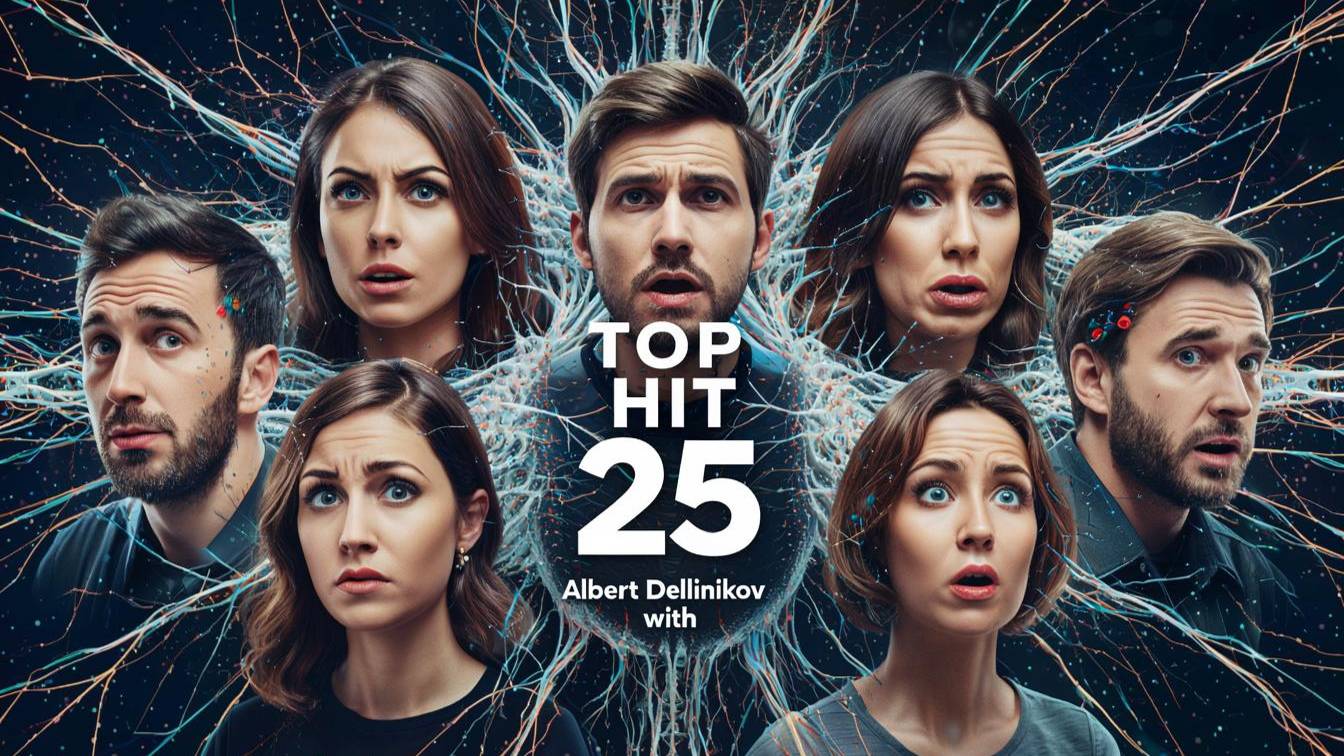 ТОП 25 лучших музыкальных композиций 08.08.2025 (на каналах автора текста песен Альберта Дельникова)