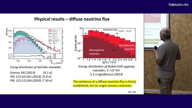 Vladimir Aynutdinov - High Energy Neutrino Astronomy Experimental Aspects - 1