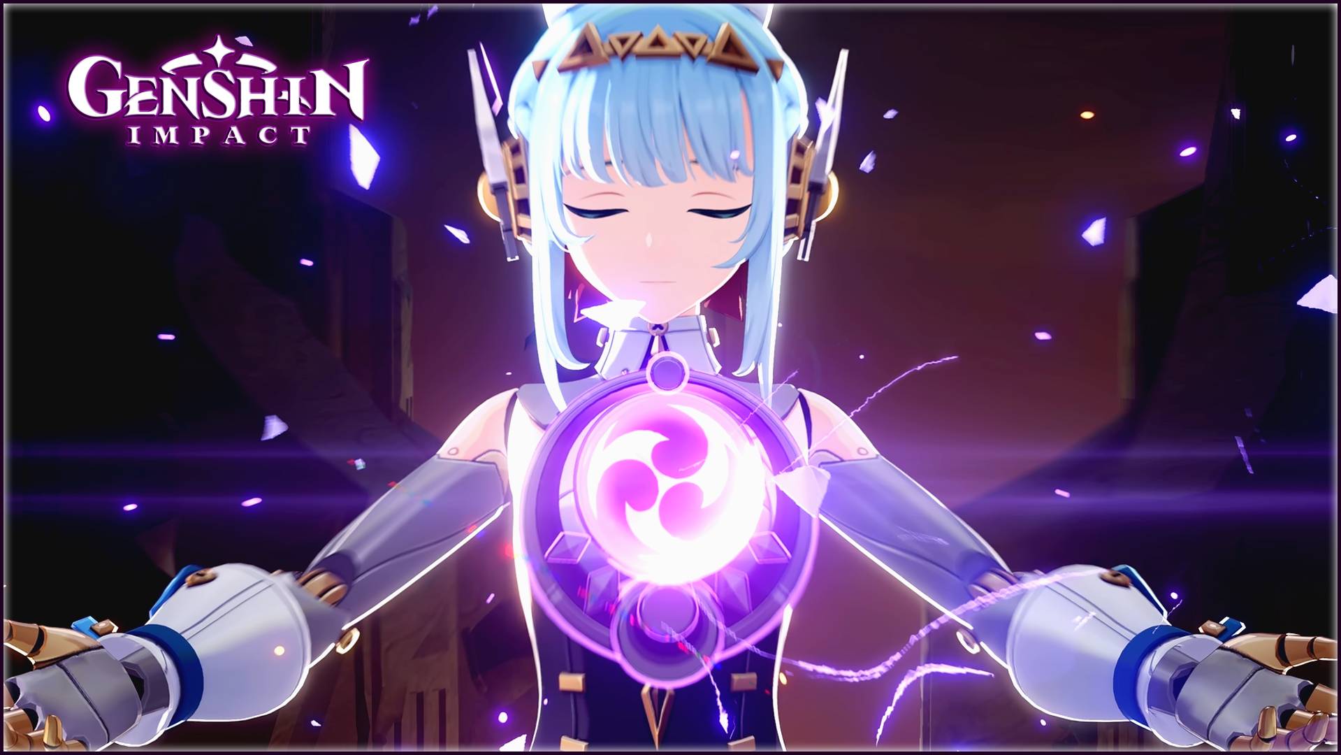 ГЕНШИН - ЗАДАНИЕ ЛЕГЕНД ИНЕФФЫ - КАТ СЦЕНА / ЯПОНСКАЯ ОЗВУЧКА С ЛЮМИН