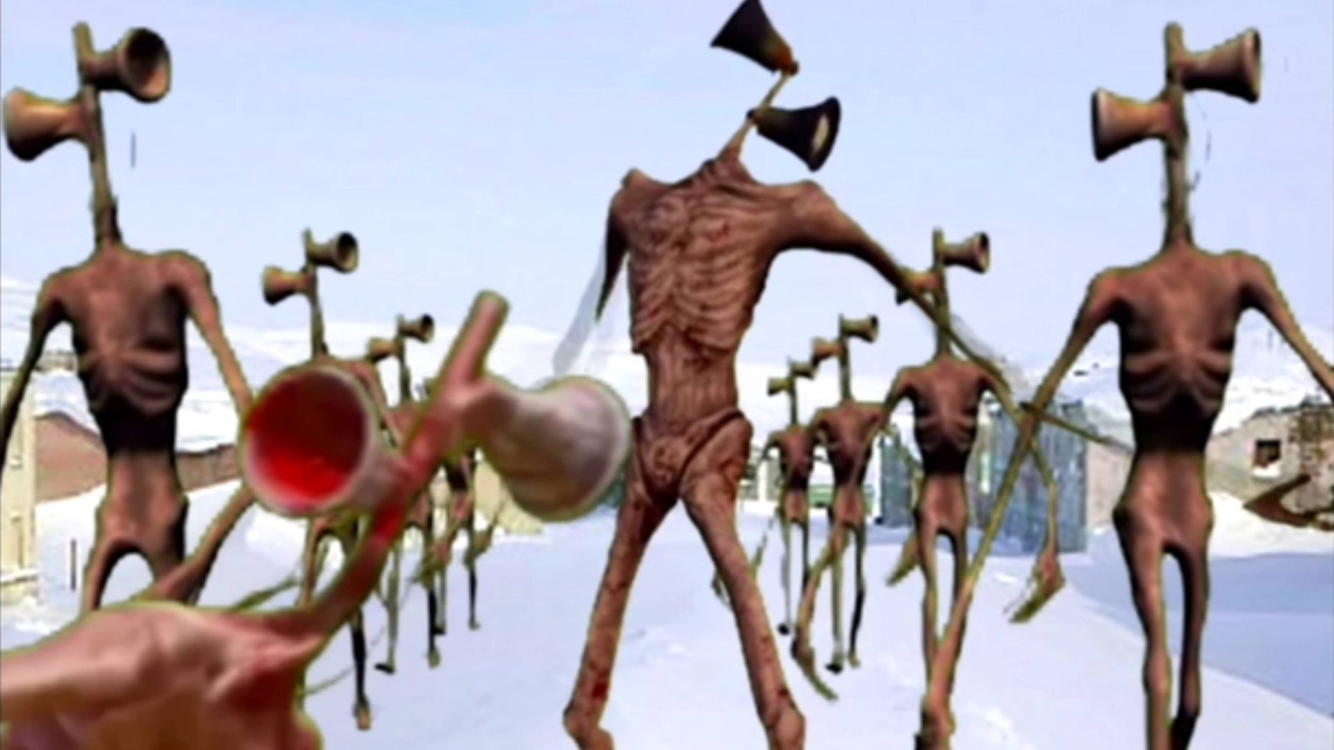 Сиреноголовые и монстры пришли ко мне домой