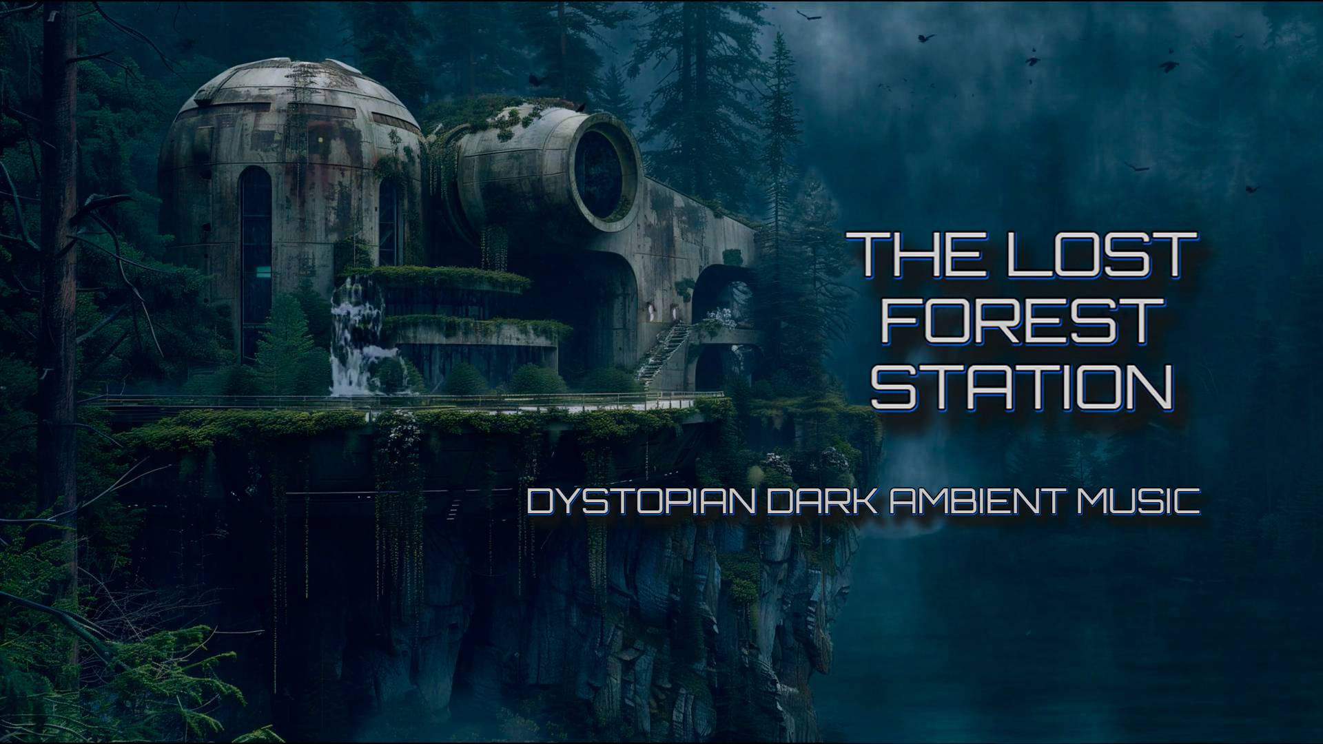 Путь Сталкера – Заброшенная Лесная Станция | Dystopian Dark Ambient Music with Rain Sounds for Sleep