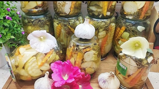 Рецепт кабачков на зиму,от которых не возможно оторваться!