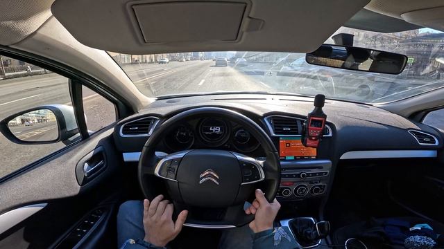 2021 CITROEN C4 II / СИТРОЕН С4 II 1.6 автомат 116 л.с. | Тест драйв от первого лица | Шумомер