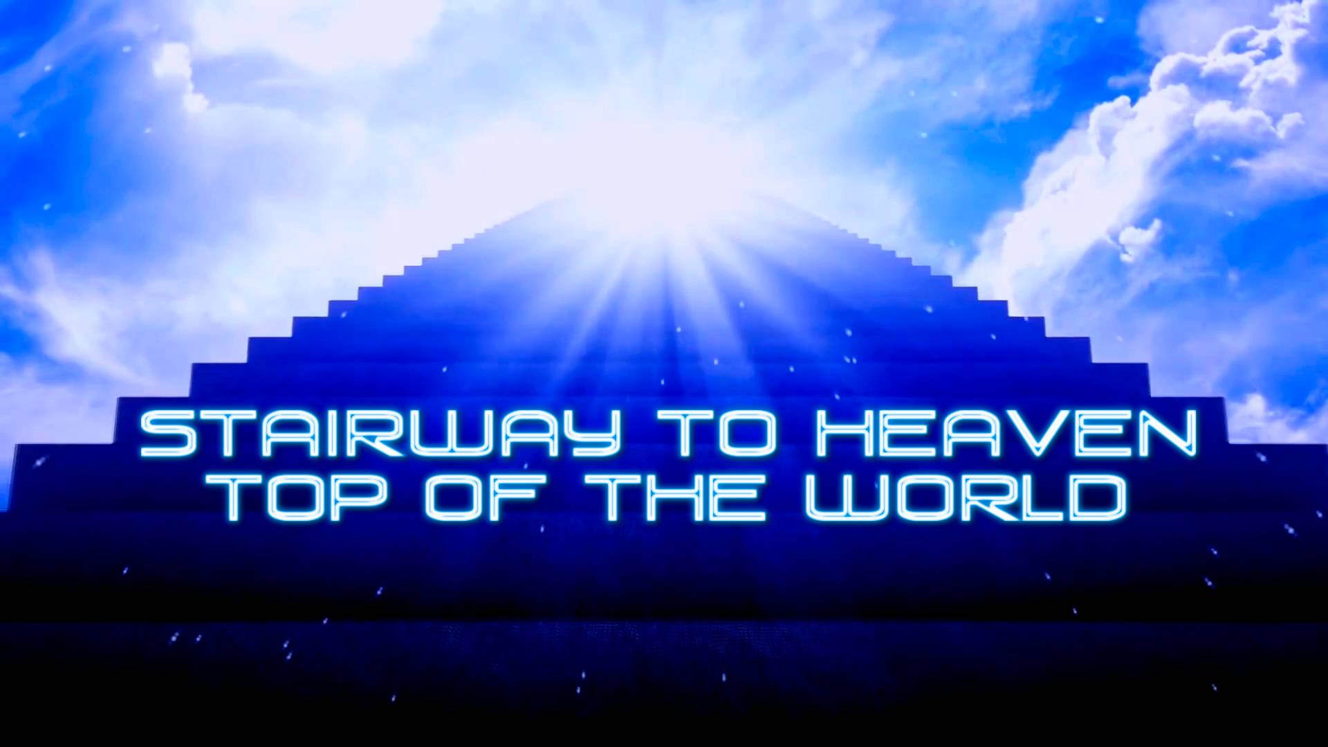 Лестница в Небо - Вершина Мира ¦ Медитация - Осознанные Сновидения ¦ Фон для видео ¦ Футаж