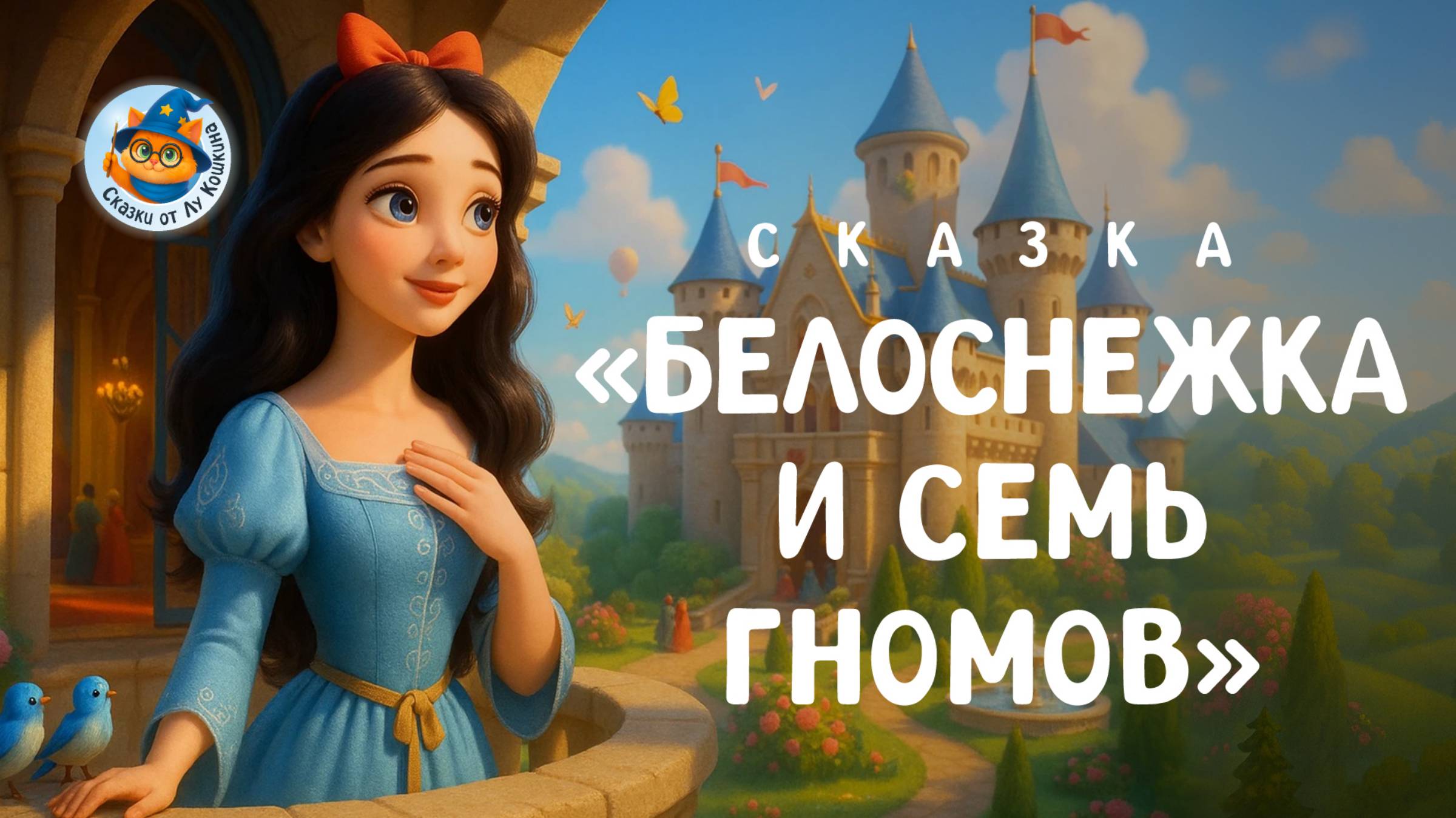Белоснежка и семь гномов 👑✨ Волшебная сказка о дружбе, доброте и настоящем счастье