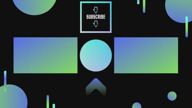 Футаж — Конечные заставки для видео ¦ Ютуб ¦ #7