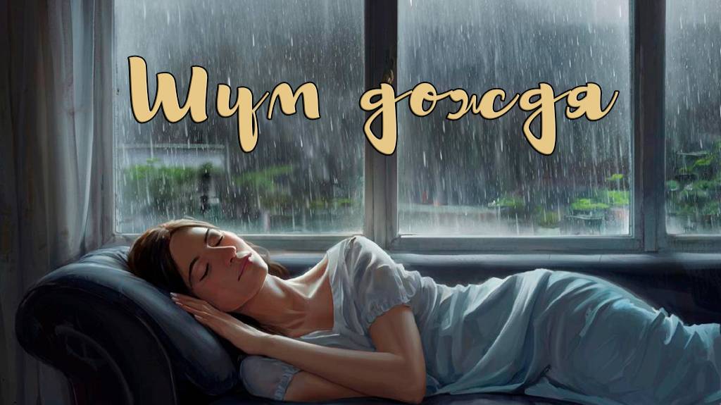 Шум дождя. Для сна.