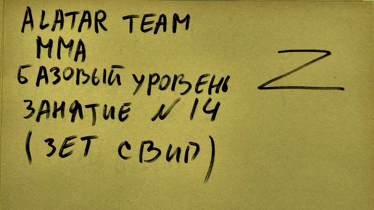 14 занятие по ММА (смешанные единоборства) Alatar team ᴸⁱᴹᵉ  Денис Алаторцев