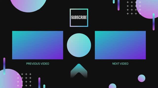 Футаж — Конечные заставки для видео ¦ YouTube ¦ #3