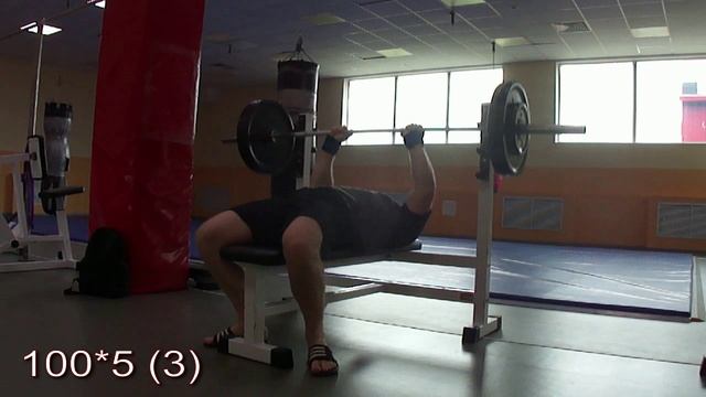 Жим лёжа в 56 лет. Девять недель, два раза в неделю. Поддерживающая. Мц1. Д2.